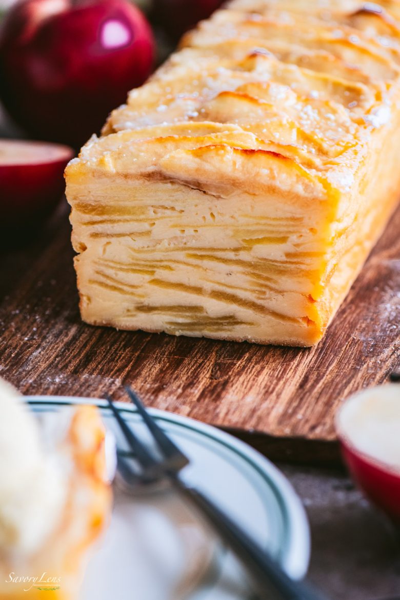Invisible Apple Cake - "Unsichtbarer" Apfelkuchen – SavoryLens